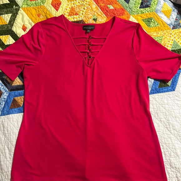 BOLD elements | Tops | Bold Elements Cut To Curse Blouse | Poshmark